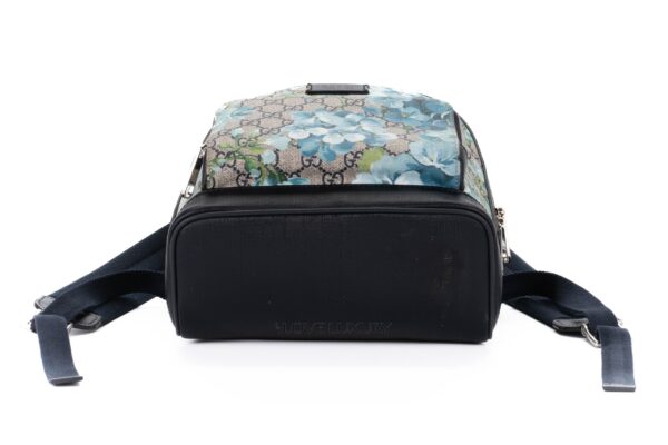 Gucci Blooms GG Supreme Backpack Blue - Luxury Shopping