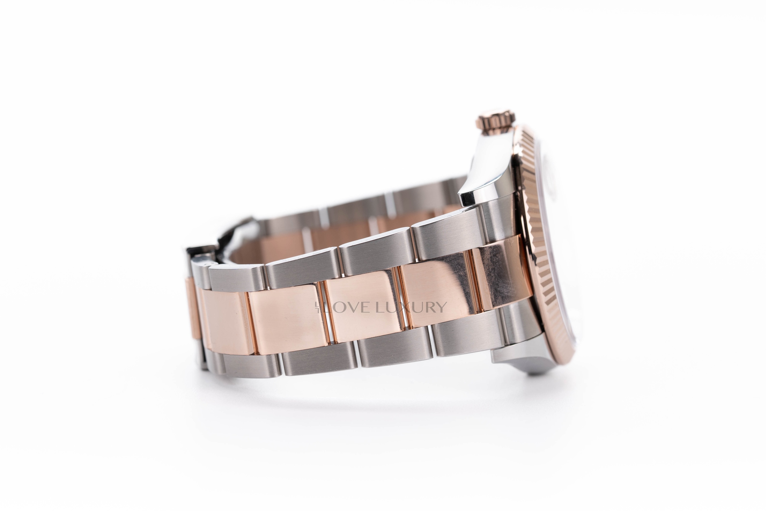 Rolex Datejust 36mm Two Tone Rose Gold & Steel Silver Motif Dial ...