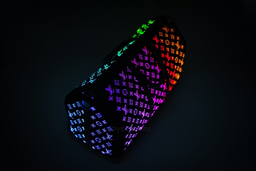 Louis Vuitton Keepall LED Monogram Black Light Up - Luxury Shopping