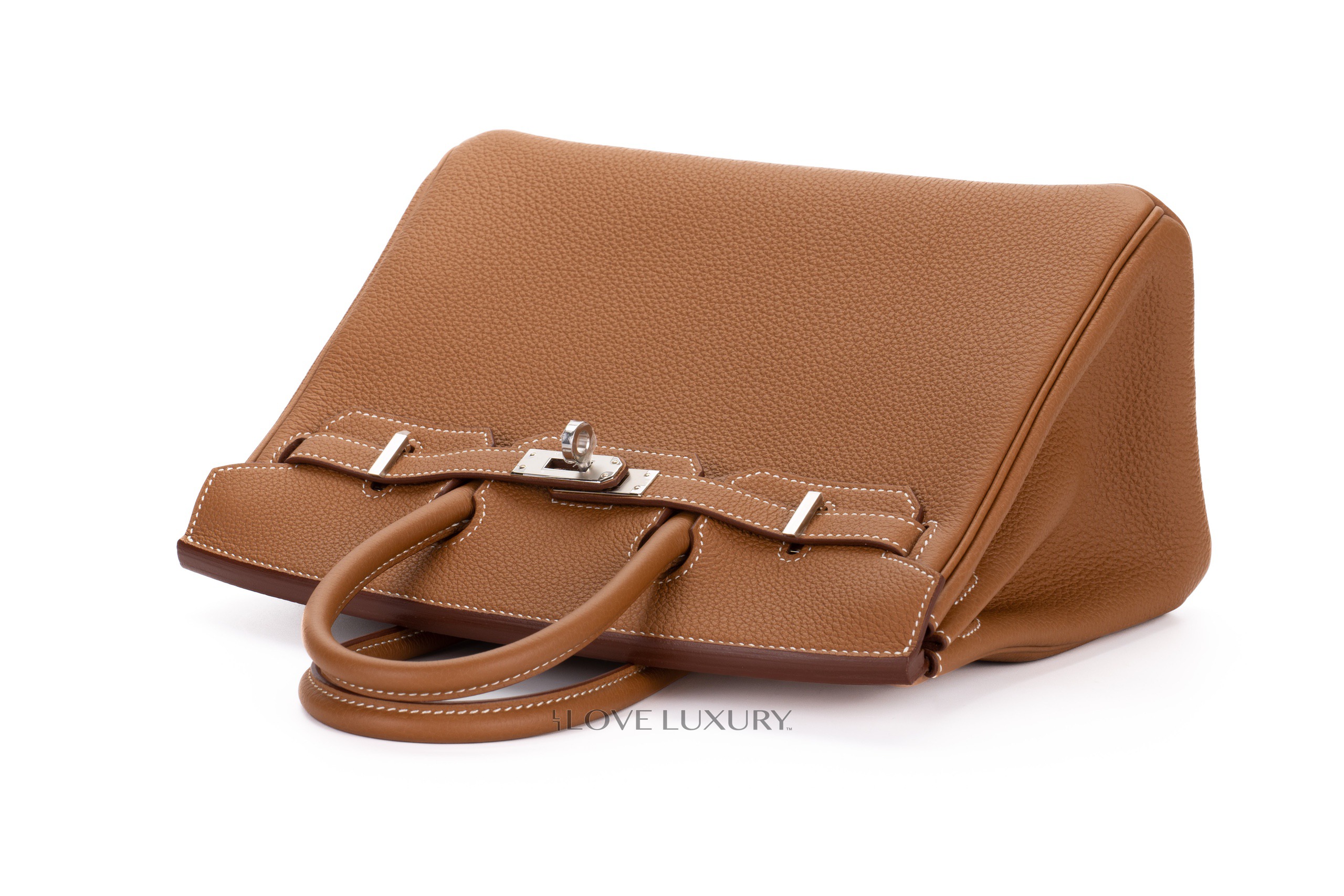 Hermès Birkin 25 Gold Togo Palladium Hardware - Luxury Shopping