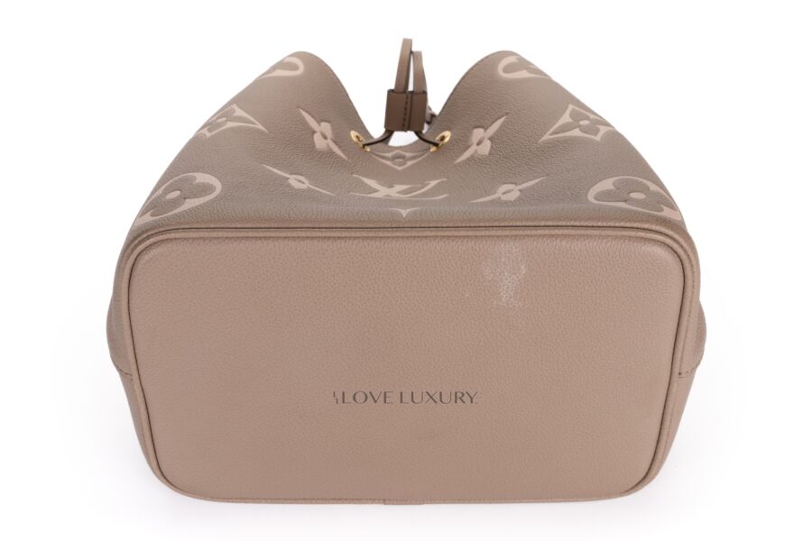 Louis Vuitton Monogram Tourterelle/Creme Empreinte NéoNoé MM - Luxury ...