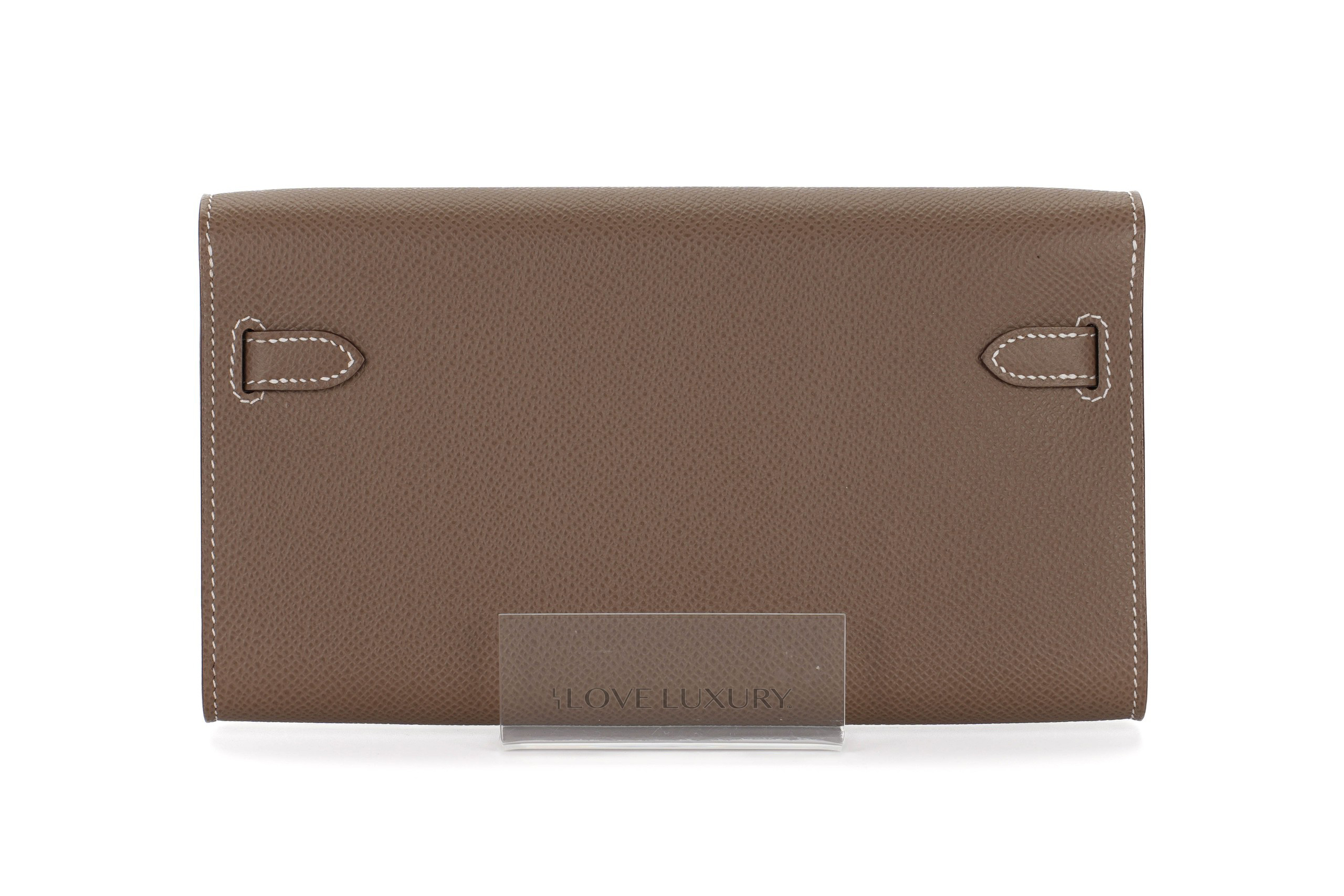 Hermès Kelly To Go Etoupe Epsom Gold Hardware - Luxury Shopping