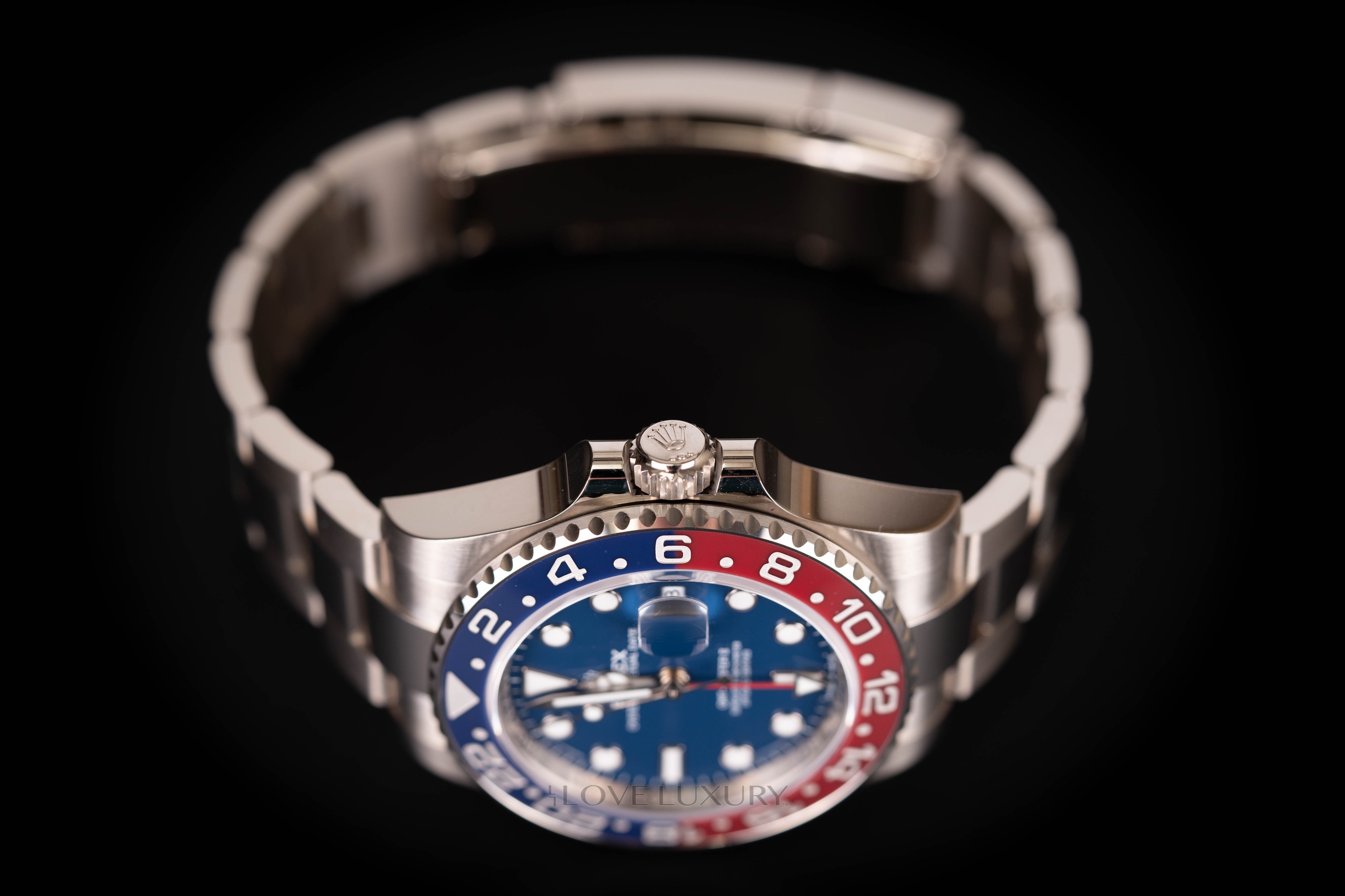 Rolex GMT-Master II White Gold ‘Pepsi’ 40mm Blue Dial – ref 126719BLRO ...