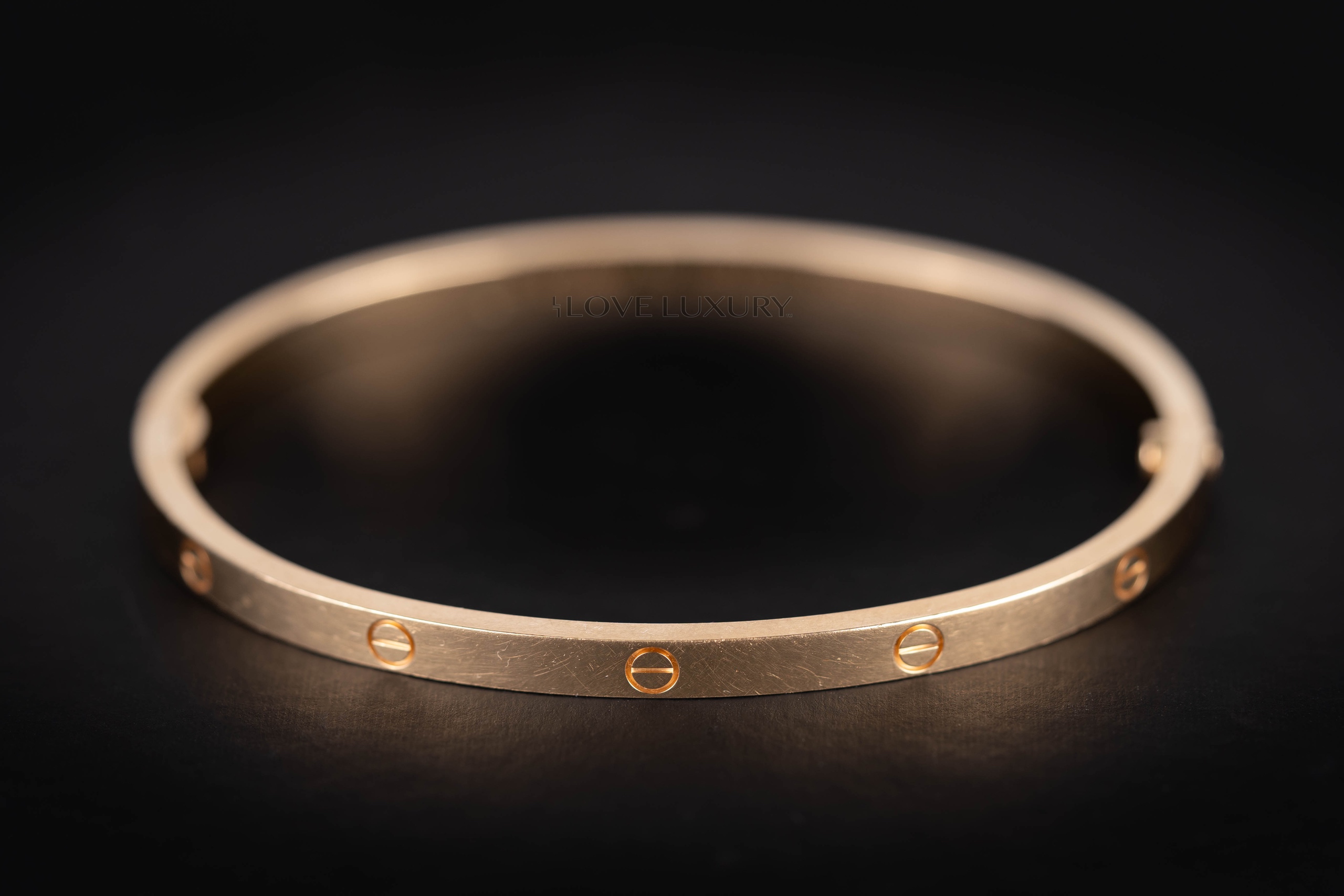 Cartier Love Bangle Slim Yellow Gold 17 - Luxury Shopping