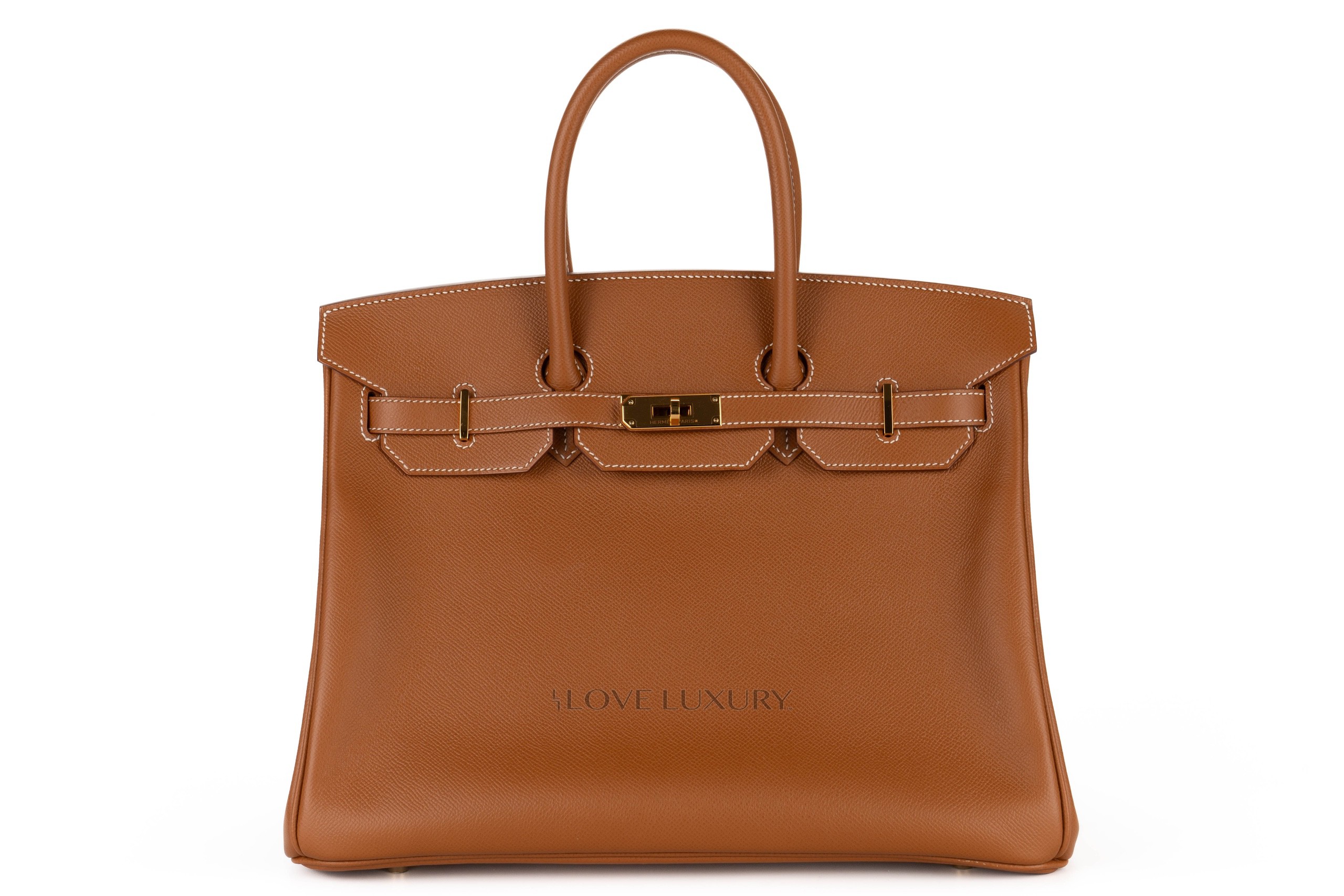 Hermès Birkin 35 Gold Epsom Gold Hardware - Luxury Shopping