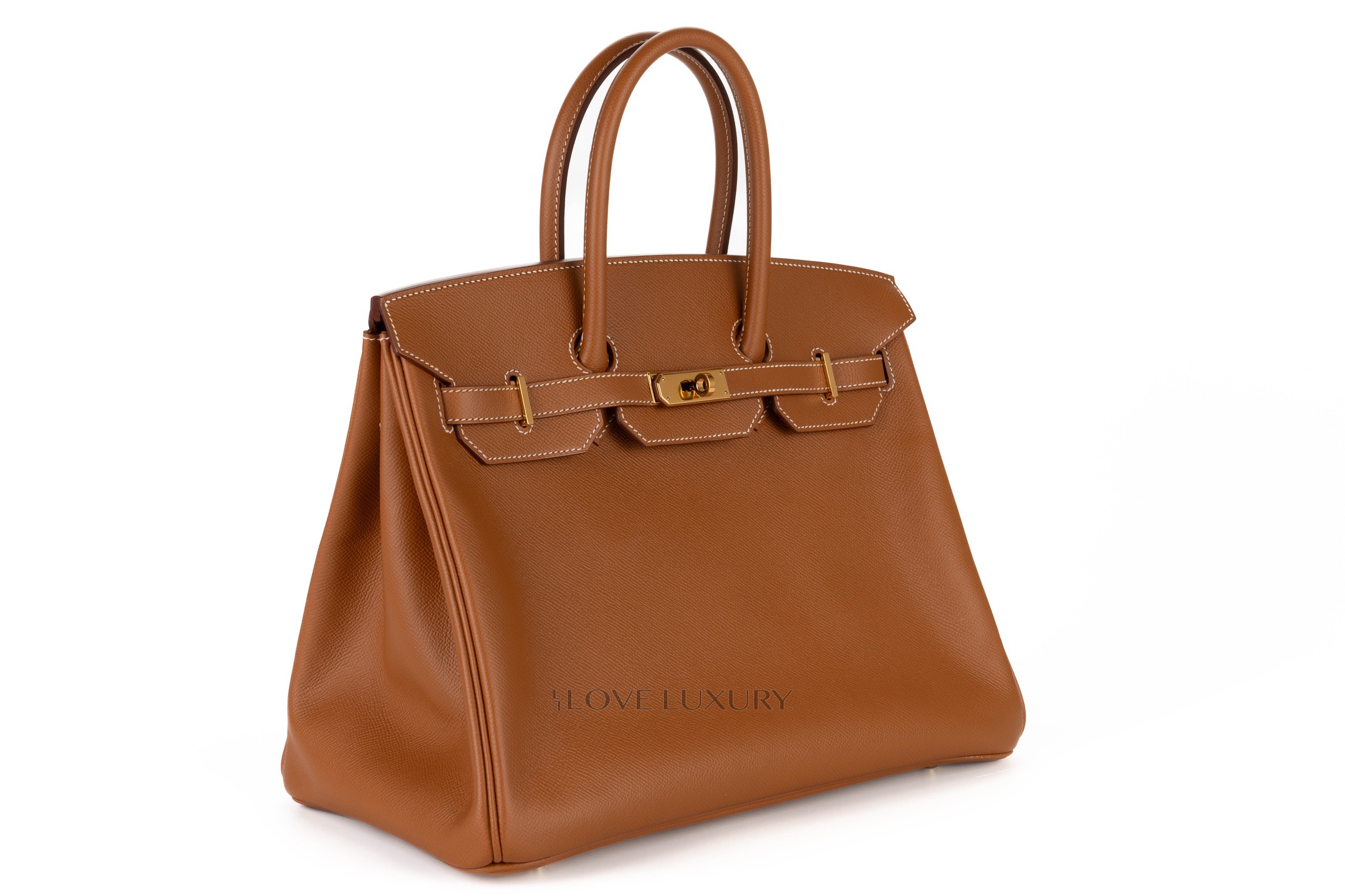 Hermès Birkin 35 Gold Epsom Gold Hardware - Luxury Shopping