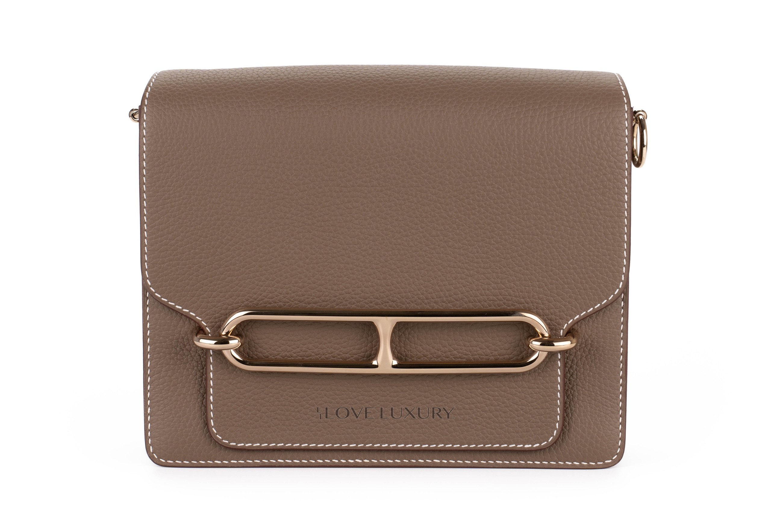 Hermès Roulis Etoupe Evergrain Light Gold Hardware - Luxury Shopping