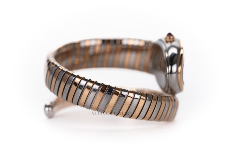 Bvlgari Serpenti Tubogas Rose Gold & Steel – 103708 - Luxury Shopping