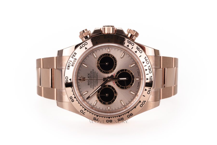Rolex Daytona Rose Gold Sundust Dial [2023] – 126505 - Luxury Shopping