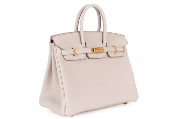 Hermès Birkin 25 Togo Beton Gold Hardware - Luxury Shopping