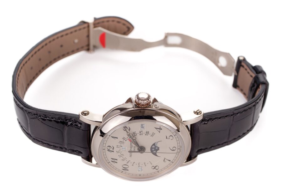 Patek Philippe Perpetual Calendar Grand Complications White Gold 38mm ...