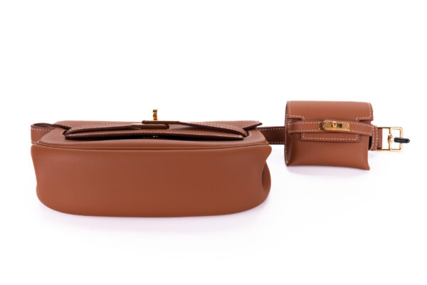 Hermès Kelly Moove Gold Swift Gold Hardware - Luxury Shopping