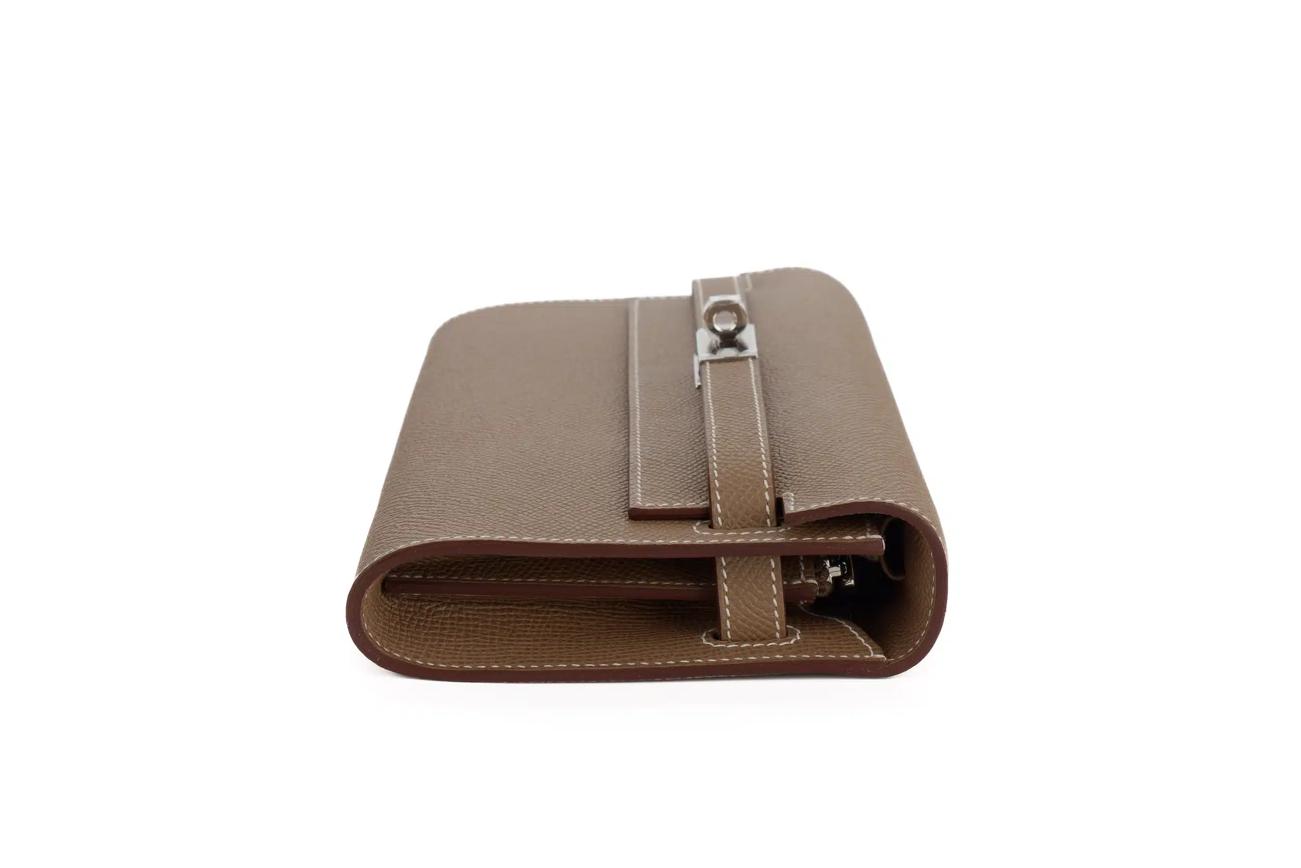 Hermès Kelly To Go Etoupe Epsom Palladium Hardware - Luxury Shopping