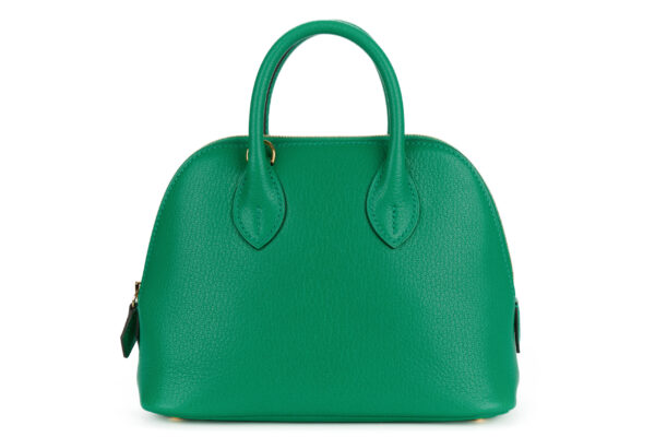 Hermès Mini Bolide Menthe Chevre Gold Hardware - Luxury Shopping