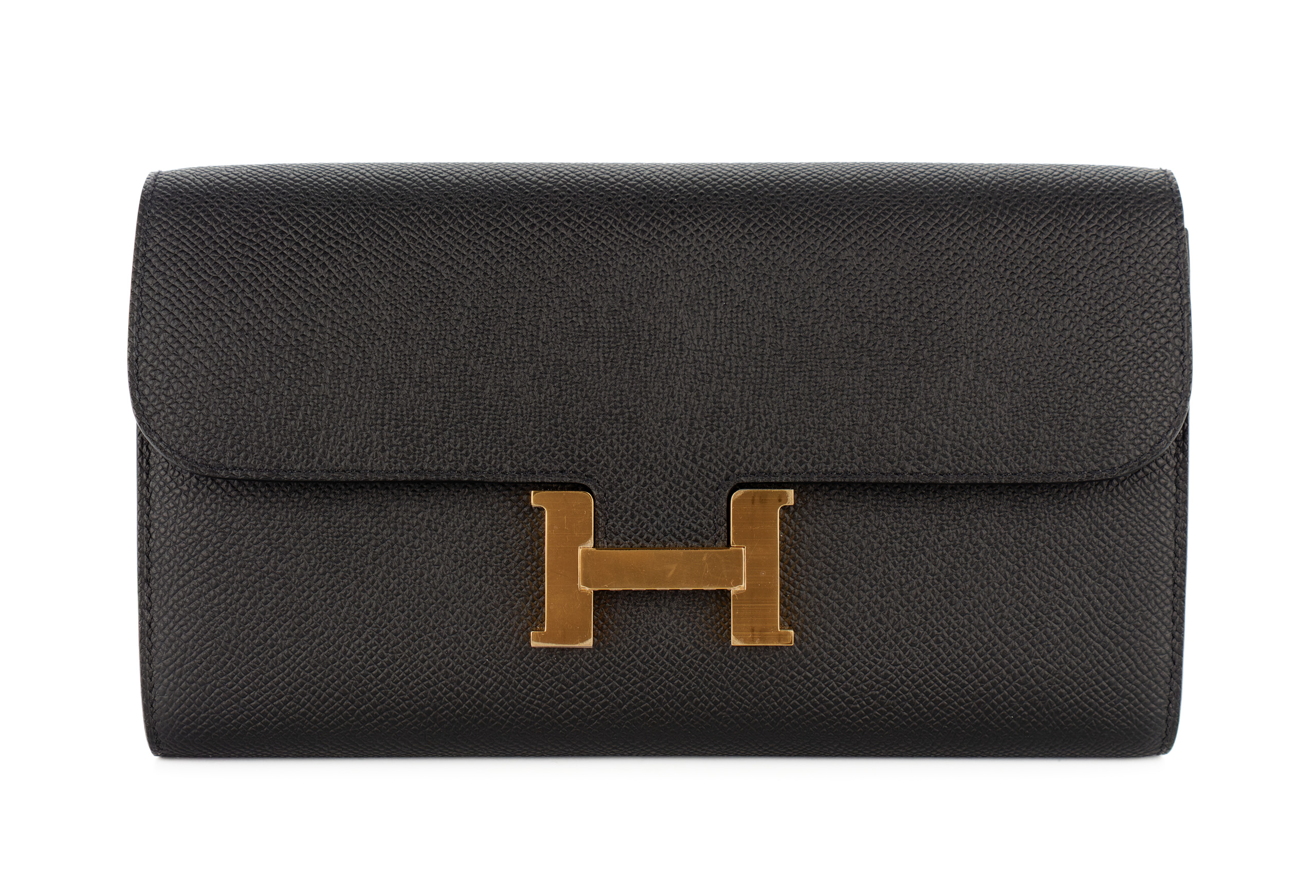 Hermès Constance To Go Noir Epsom Gold Hardware - Luxury Shopping