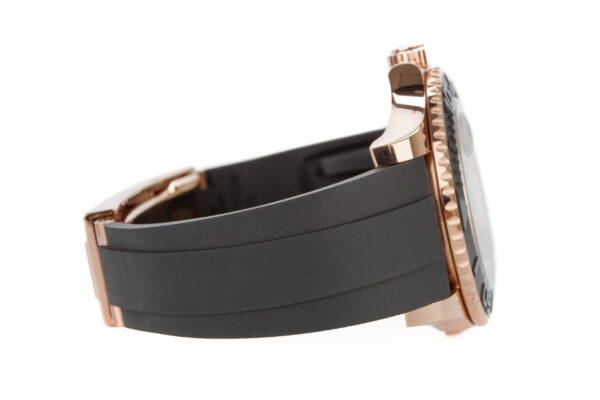 Rolex Yacht-Master 40 Everose Gold OysterFlex Black Cerachrom Bezel ...