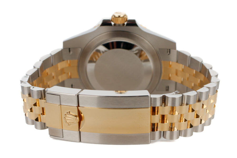 Rolex GMT-Master II Oystersteel Yellow Gold Jubilee Zombie 126713GRNR ...