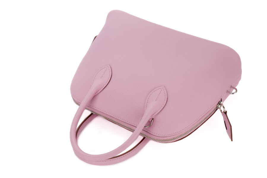 Hermès Bolide 25 Mauve Sylvestre Epsom Palladium Hardware - Luxury Shopping