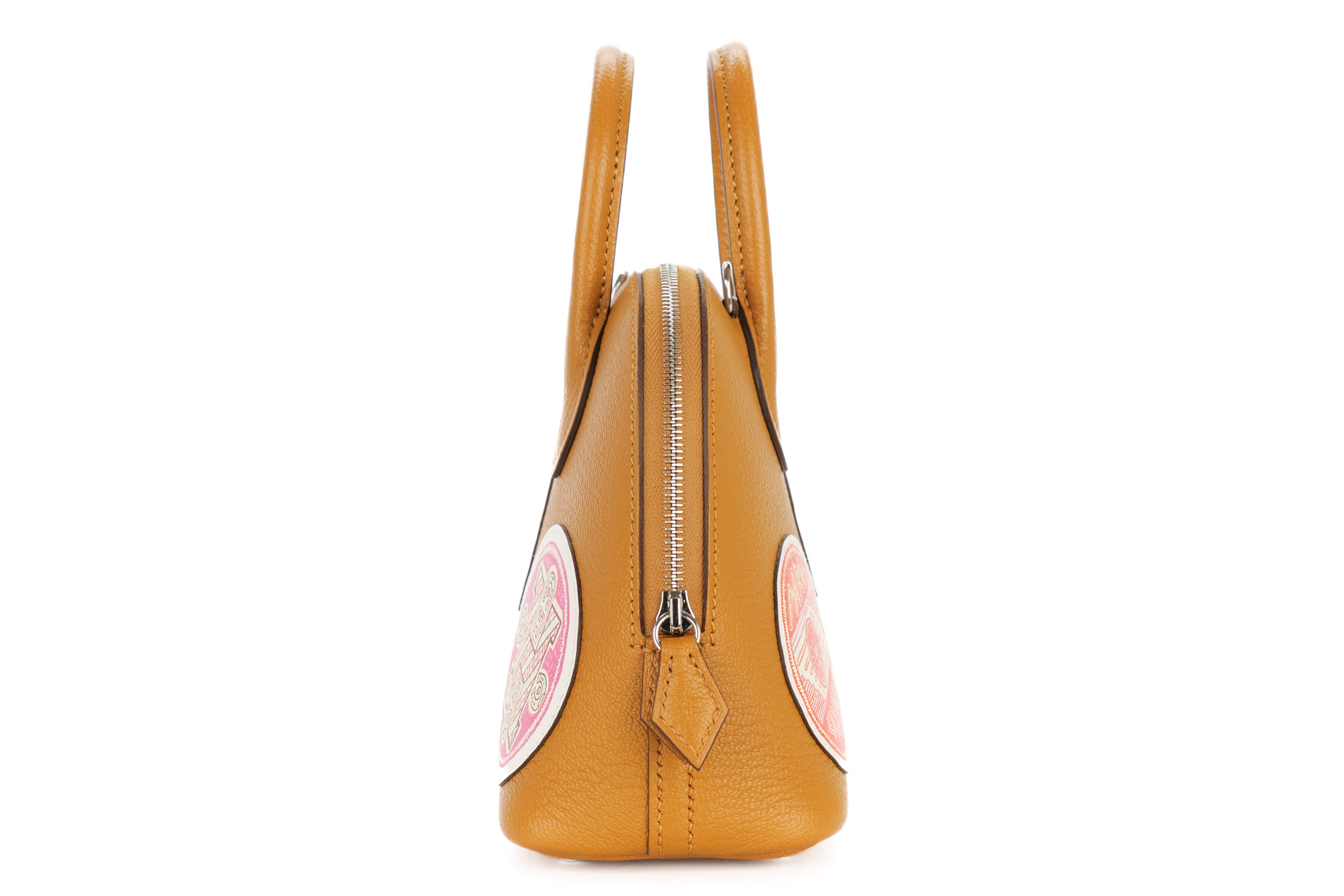 Hermès Bolide Mini Pique-Colle 1923 Sesame Epsom Palladium Hardware ...