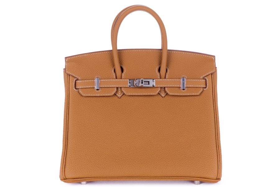 Hermès Birkin 25 Gold Togo Palladium Hardware - Luxury Shopping