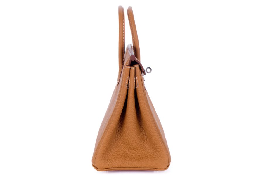 Hermès Birkin 25 Gold Togo Palladium Hardware - Luxury Shopping