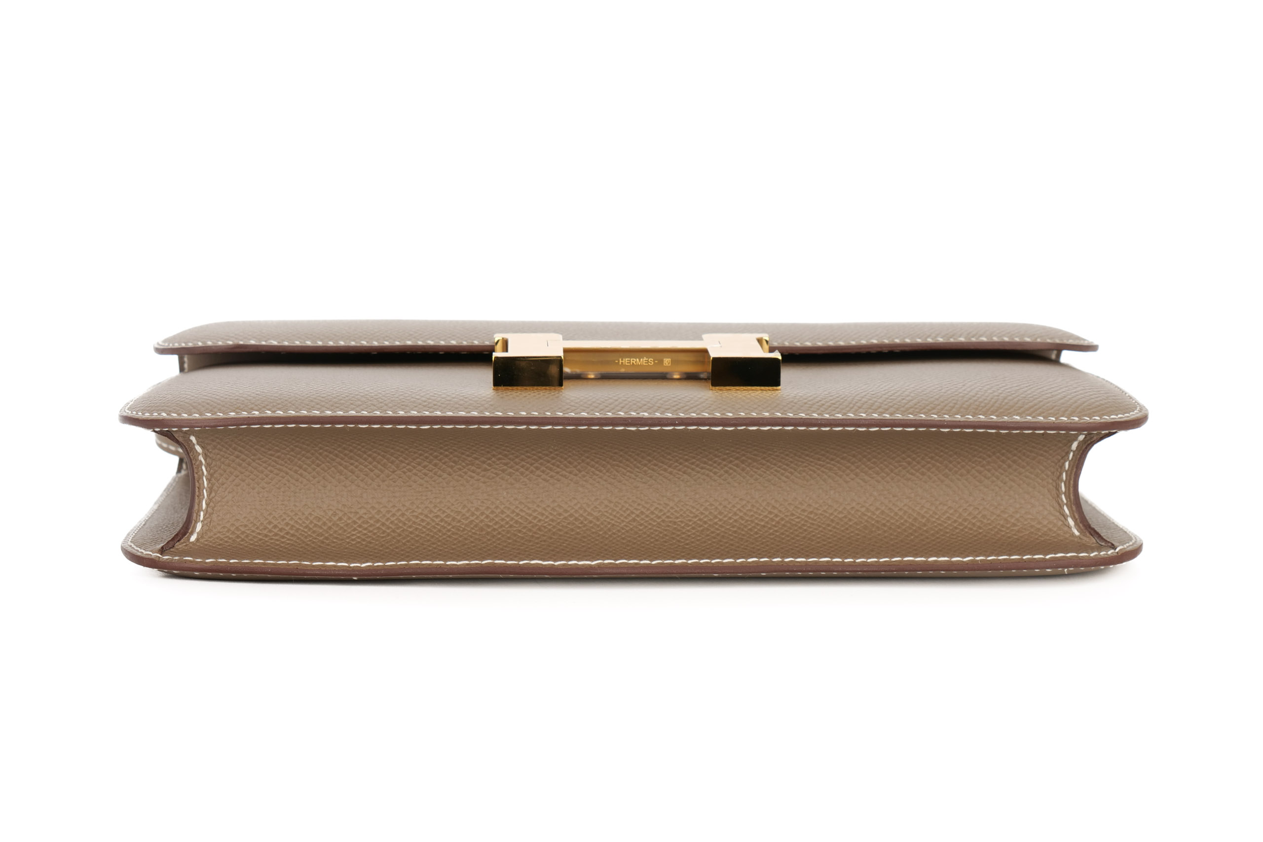 Hermès Constance Elan Etoupe Epsom Gold Hardware - Luxury Shopping