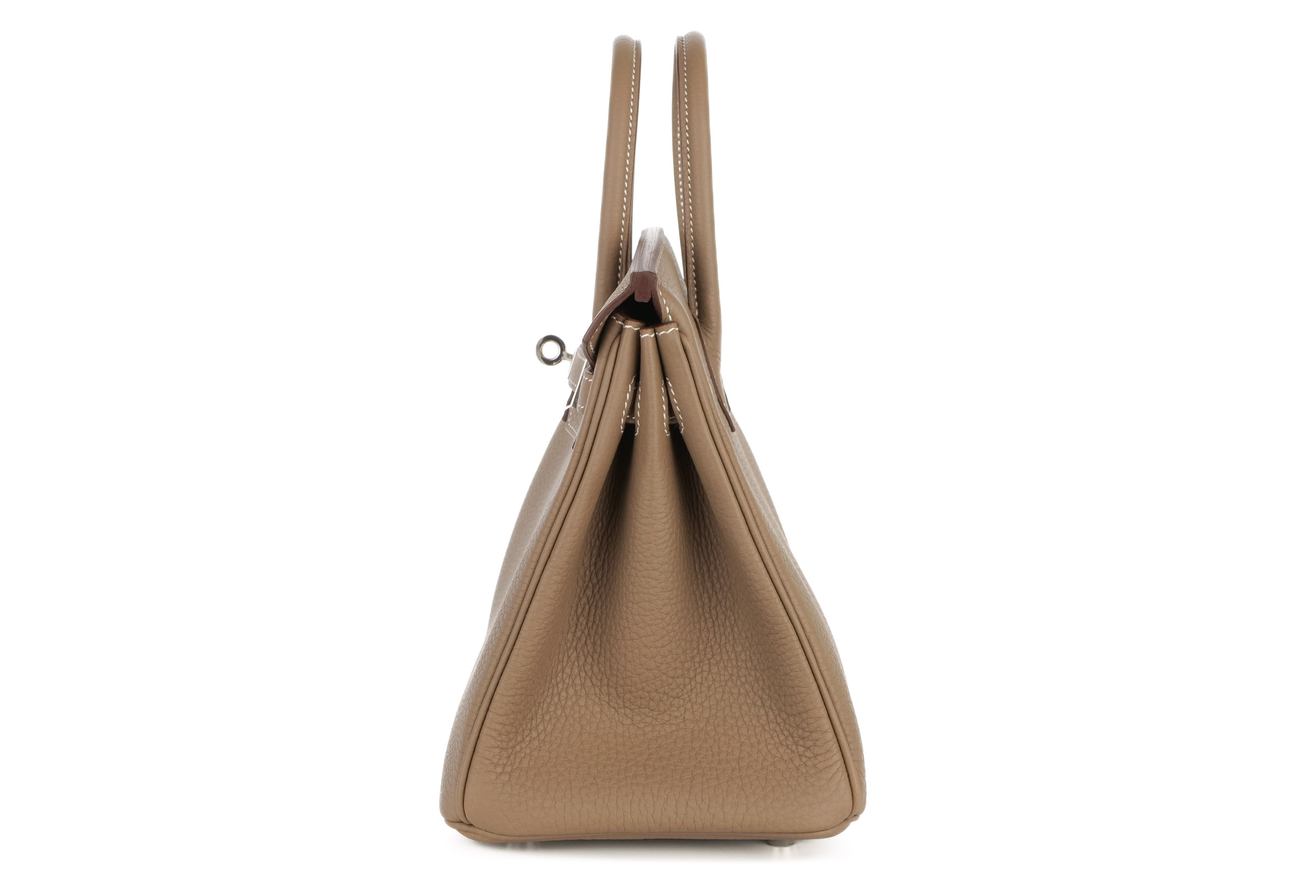 Hermès Birkin 25 Etoupe Togo Palladium Hardware K Stamp 2025 - Luxury Shopping