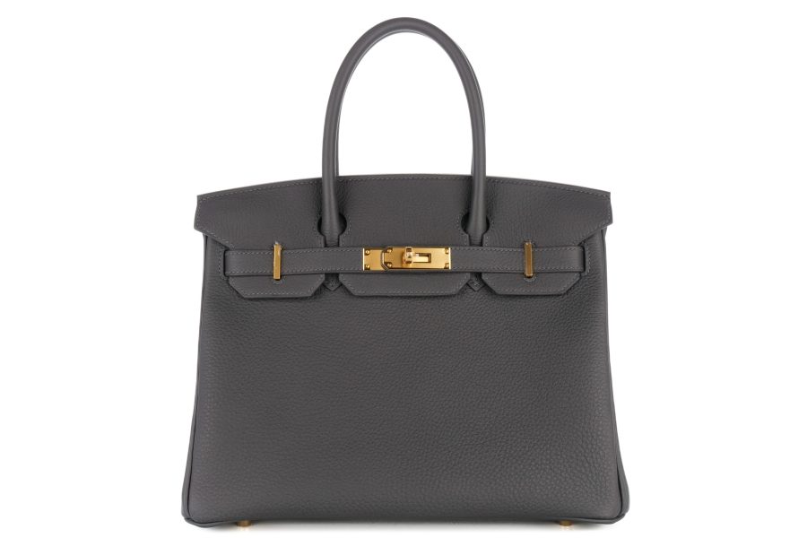 Hermès Birkin 30 Ardoise Togo Gold Hardware - Luxury Shopping