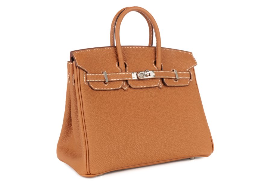 Hermès Birkin 25 Gold Togo Palladium Hardware - Luxury Shopping