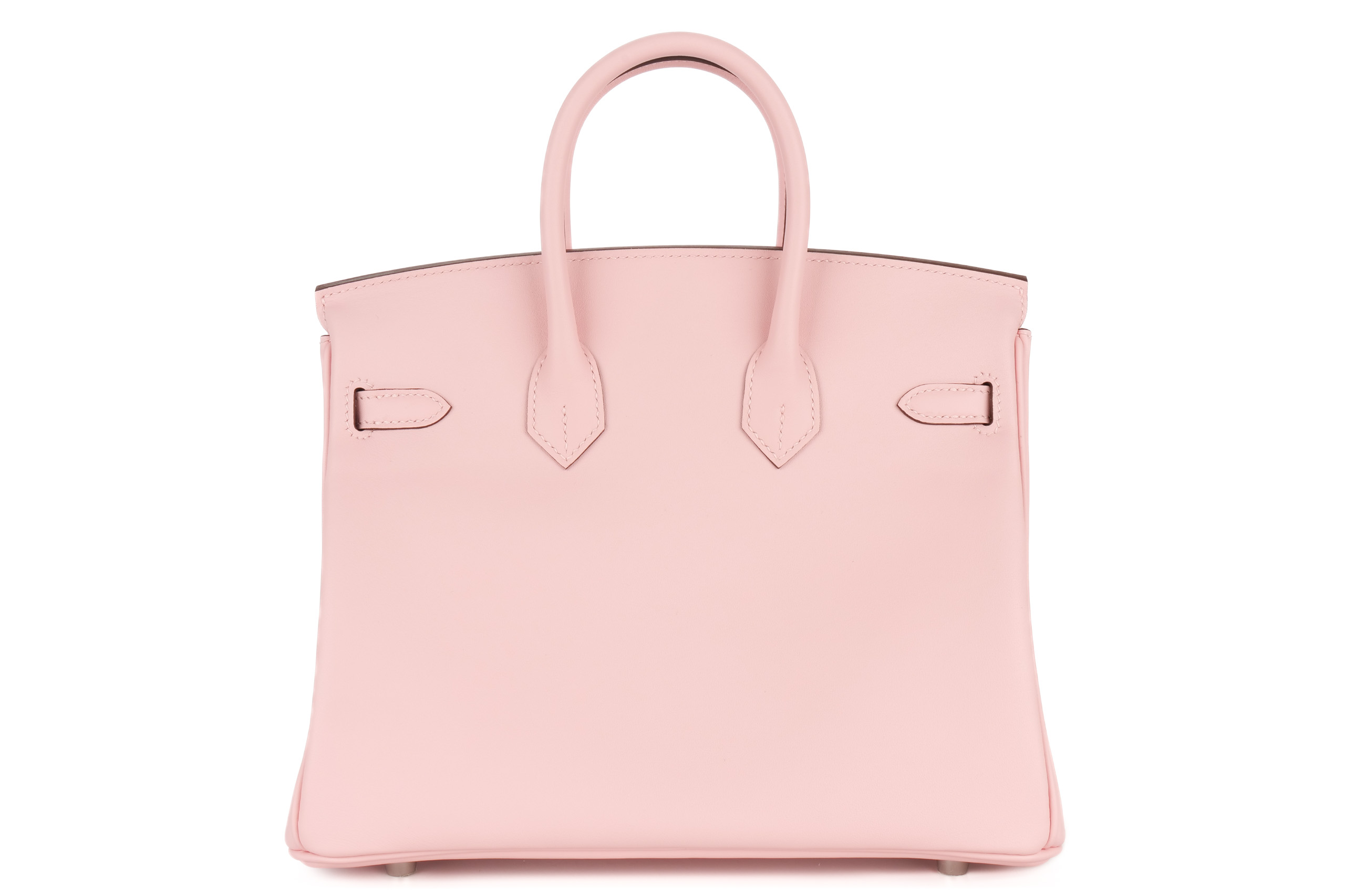Hermès Birkin 25 Rose Sakura Swift Palladium Hardware - Luxury Shopping