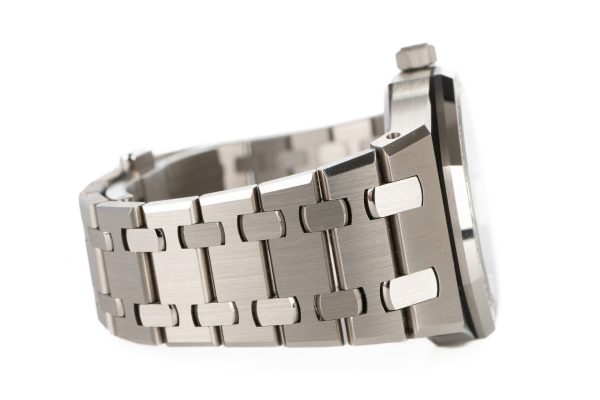 Audemars Piguet Royal Oak 34 Blue Dial Diamond Bezel 77451ST.ZZ.1361ST ...