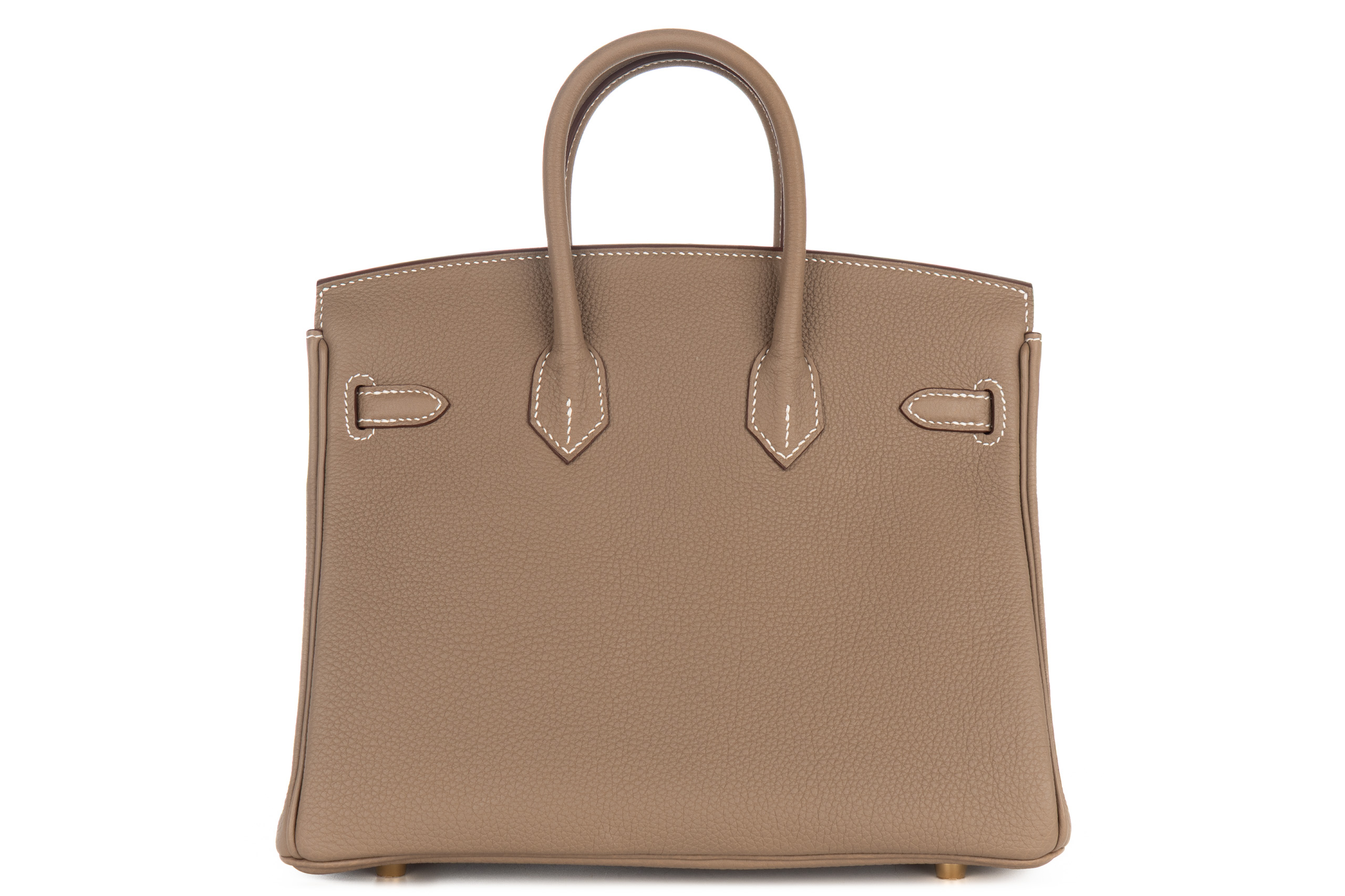 Hermès Birkin 25 Etoupe Togo Gold Hardware - Luxury Shopping