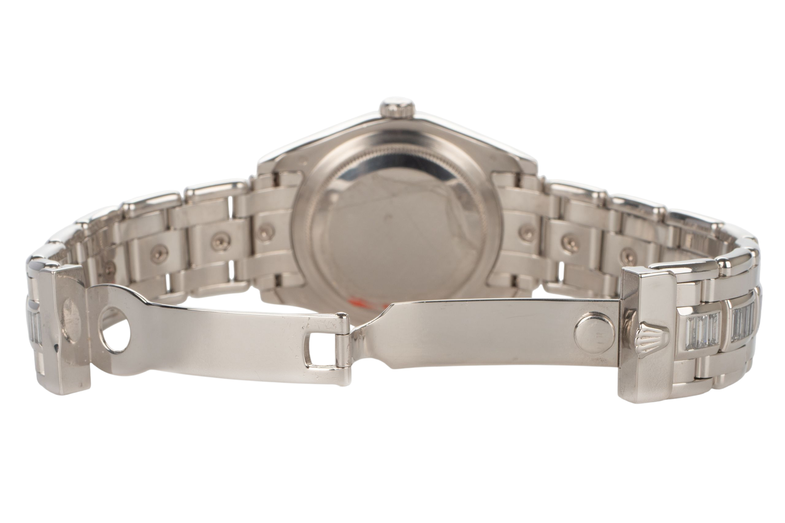 Rolex Day-Date Pearl Master 39 Meteorite Dial Baguettes Diamond Bezel ...