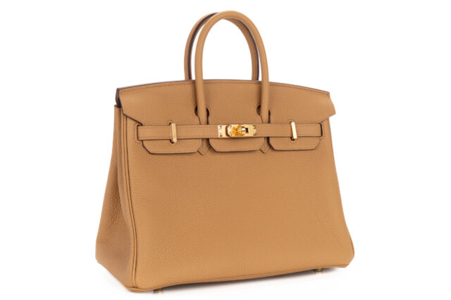 Hermès Birkin 25 Biscuit Togo Gold Hardware - Luxury Shopping