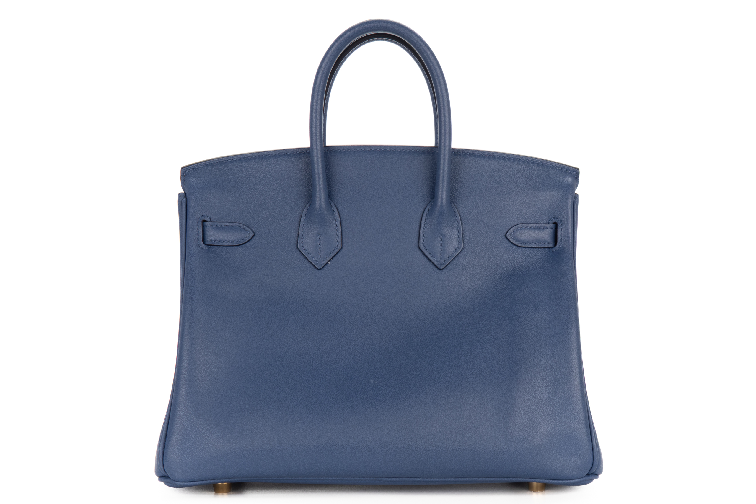 Hermès Birkin 25 Bleu Brighton Swift Gold Hardware - Luxury Shopping