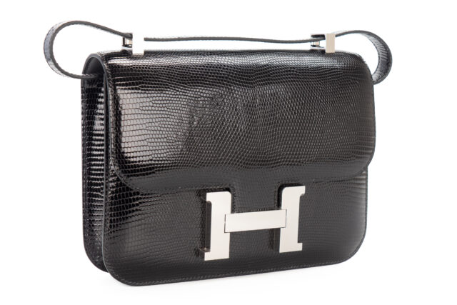 Hermès Constance 24 Lizard Niloticus Palladium Hardware - Luxury Shopping