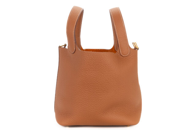 Hermès Picotin 18 Gold Clemence Gold Hardware - Luxury Shopping